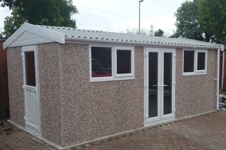 Concrete Sectional Garden Rooms - Mark Forrest & Co