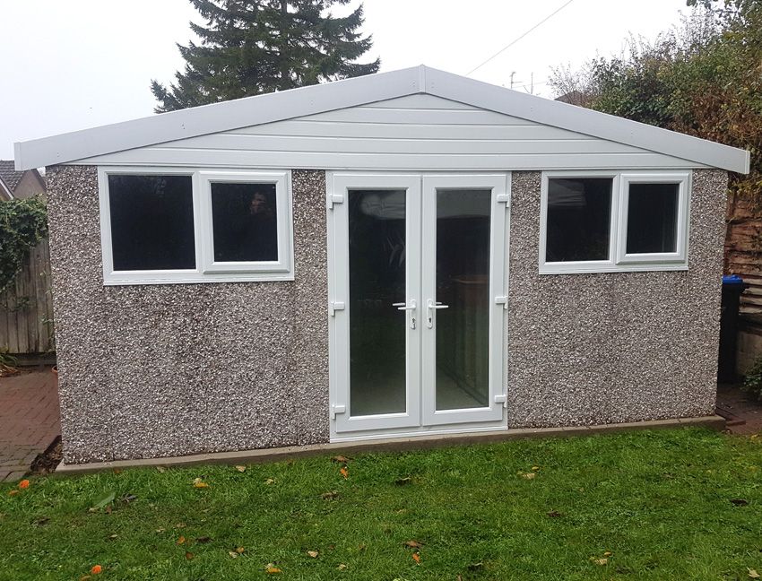 Concrete Sectional Garden Rooms - Mark Forrest & Co