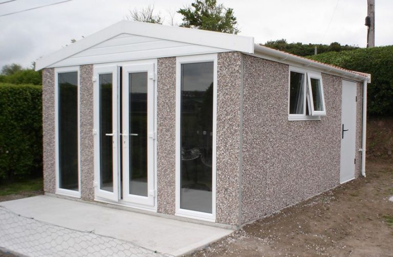 Concrete Sectional Garden Rooms - Mark Forrest & Co