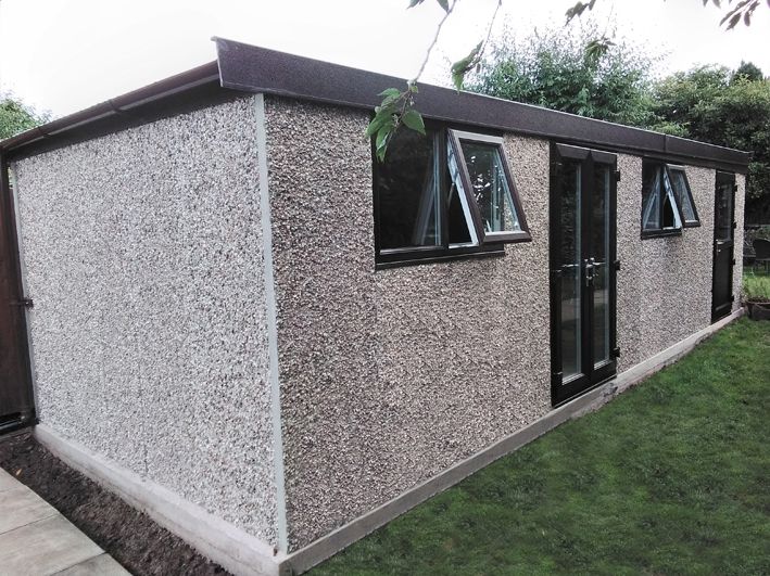 Concrete Sectional Garden Rooms - Mark Forrest & Co